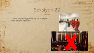 KATIPUNAN NG MGA KARAPATAN-ARTIKULO3.FILI
