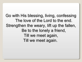 A parting prayer | PPT