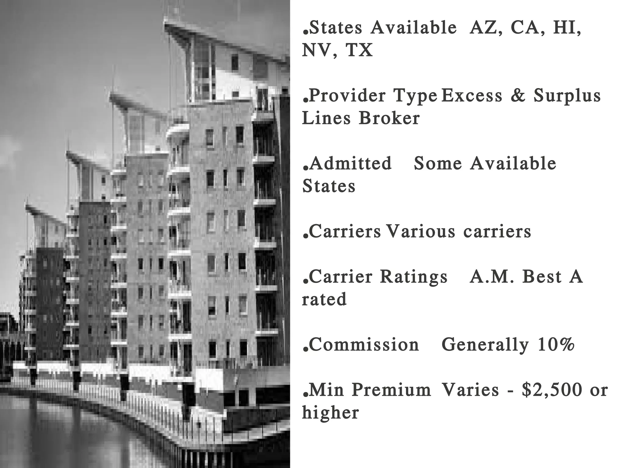 Apartment buildings insurance | PPT