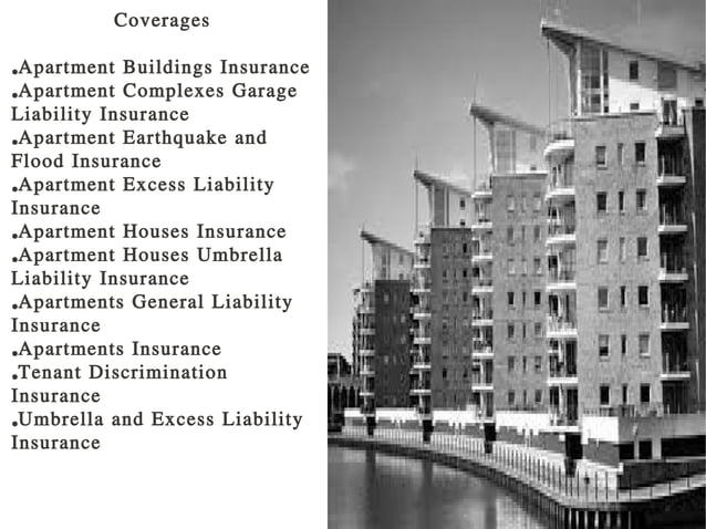 Apartment buildings insurance | PPT