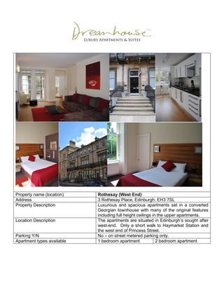 Apartment Description All | PDF