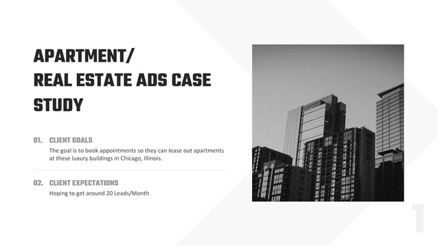 Apartment/Real Estate Case Study | PPT