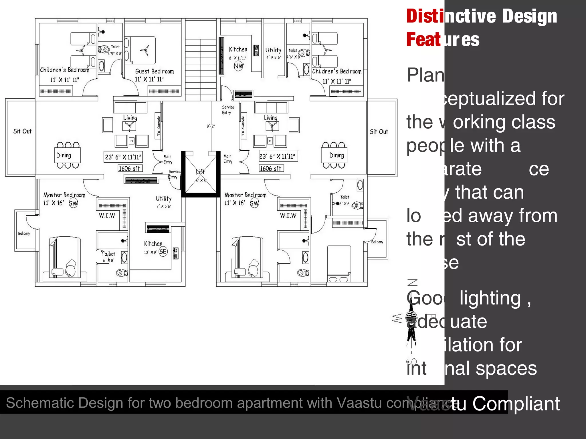Unique Space Planning concepts for Lifestyle Apartment | PPT