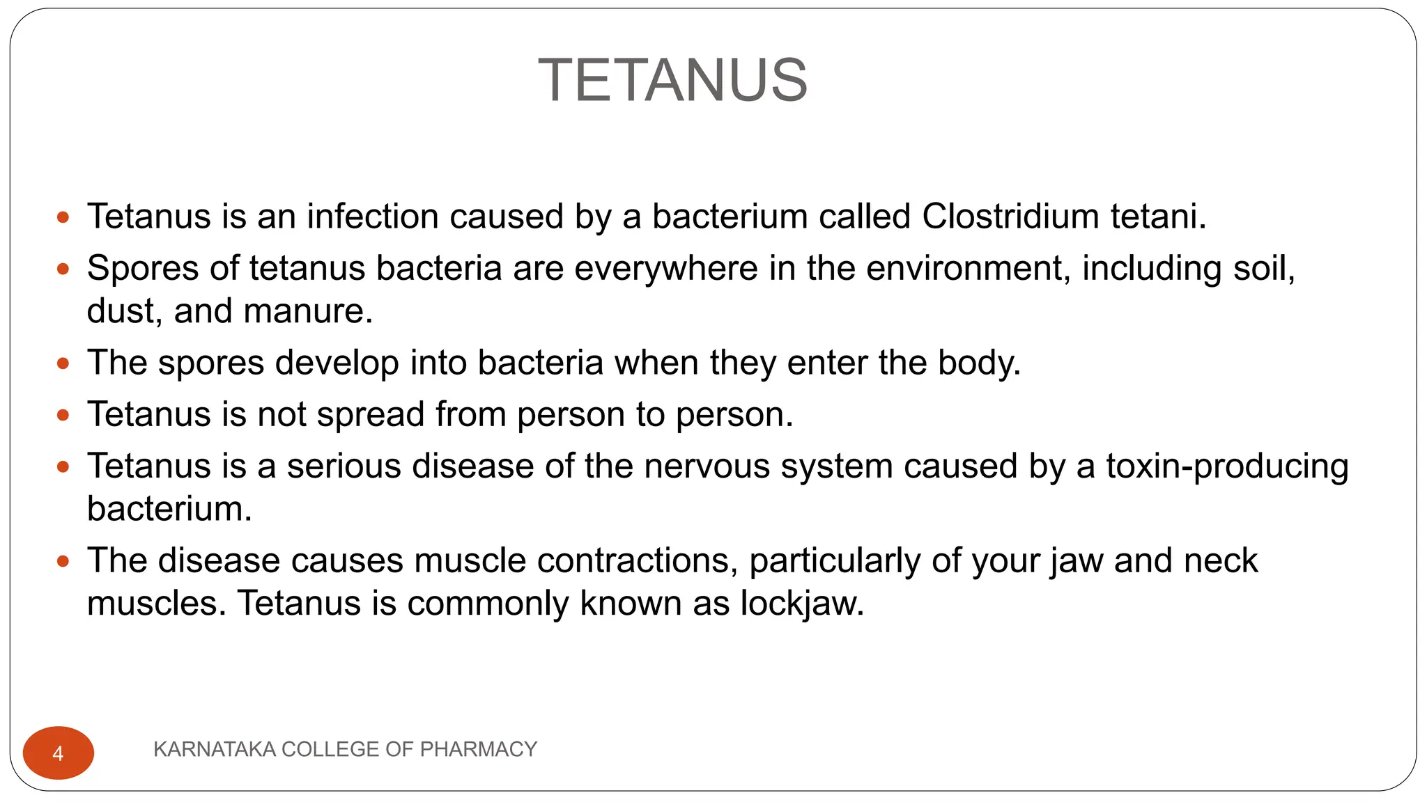 APA S2 GOKULRAJ Tetanus antiserum.pptx | Infectious Diseases | Diseases ...