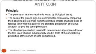 APA S2 GOKULRAJ Tetanus antiserum.pptx | Infectious Diseases | Diseases ...