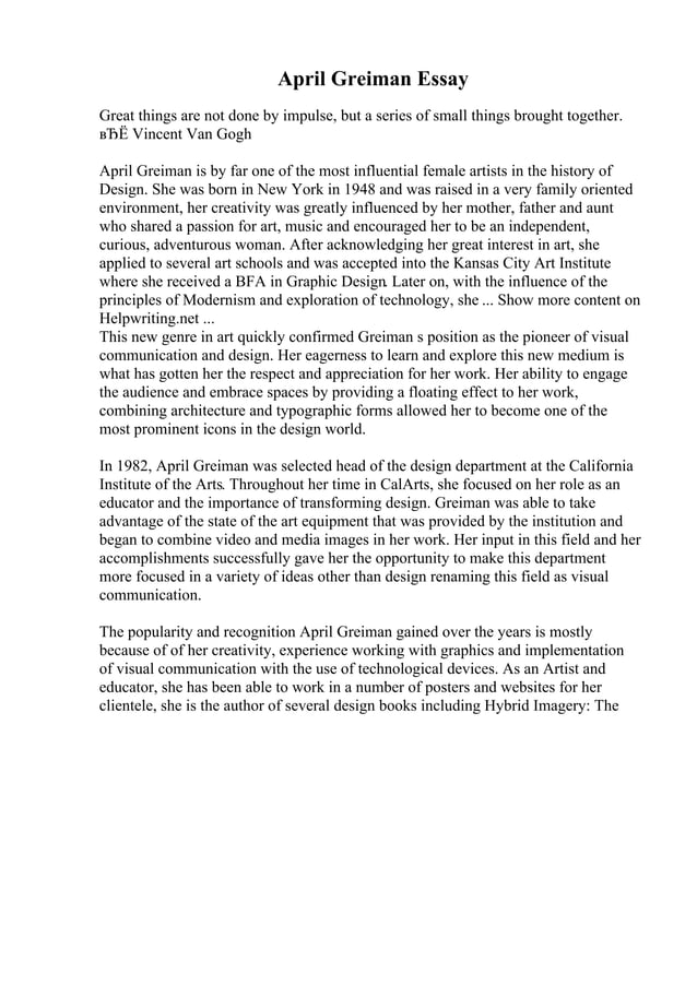 Apa Sample Essays | PDF