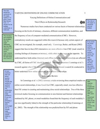 APA sample paper | PDF