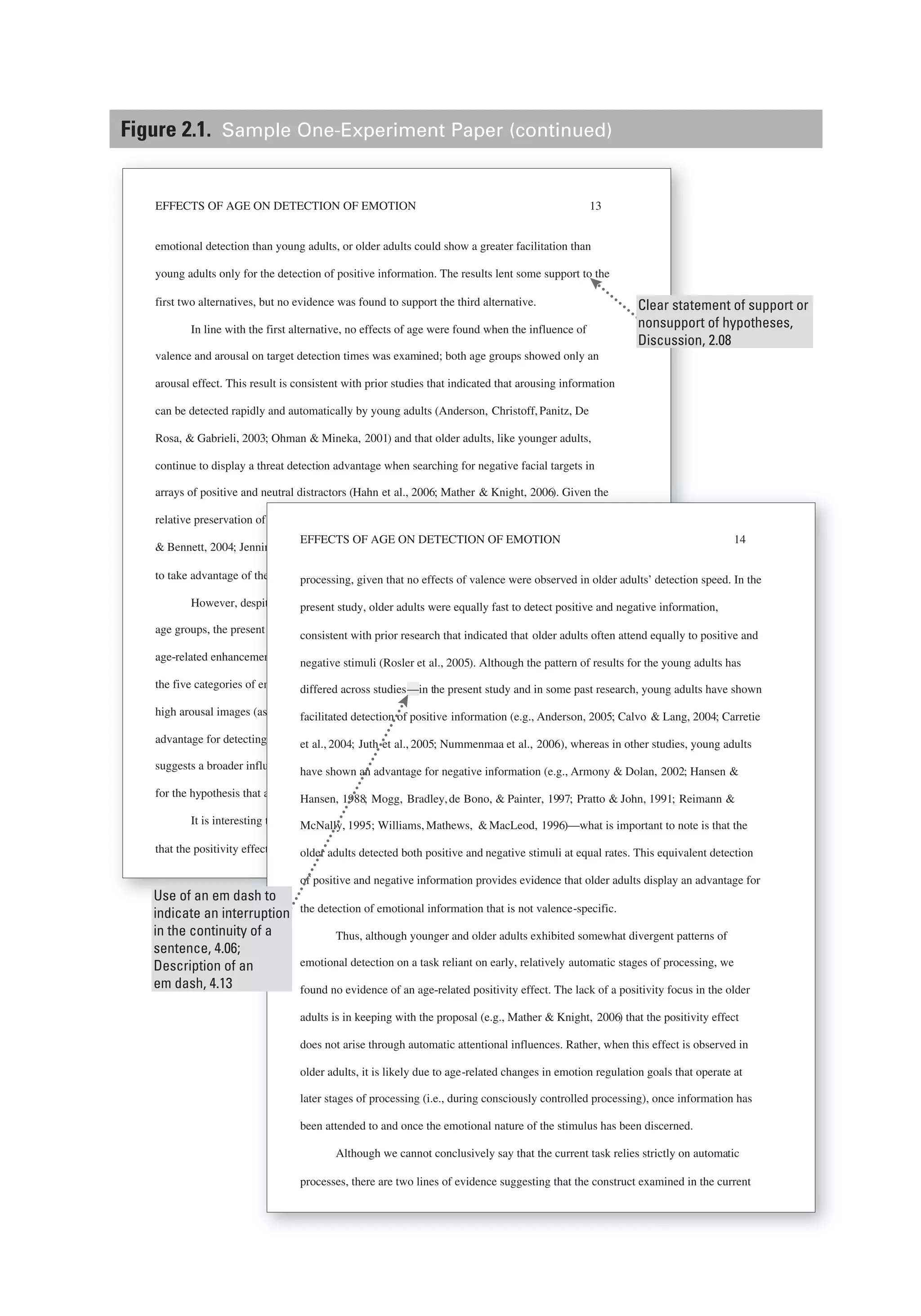 Apa sample paper experiment paper assignment help | PDF