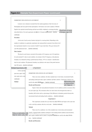 Apa sample paper experiment paper assignment help | PDF