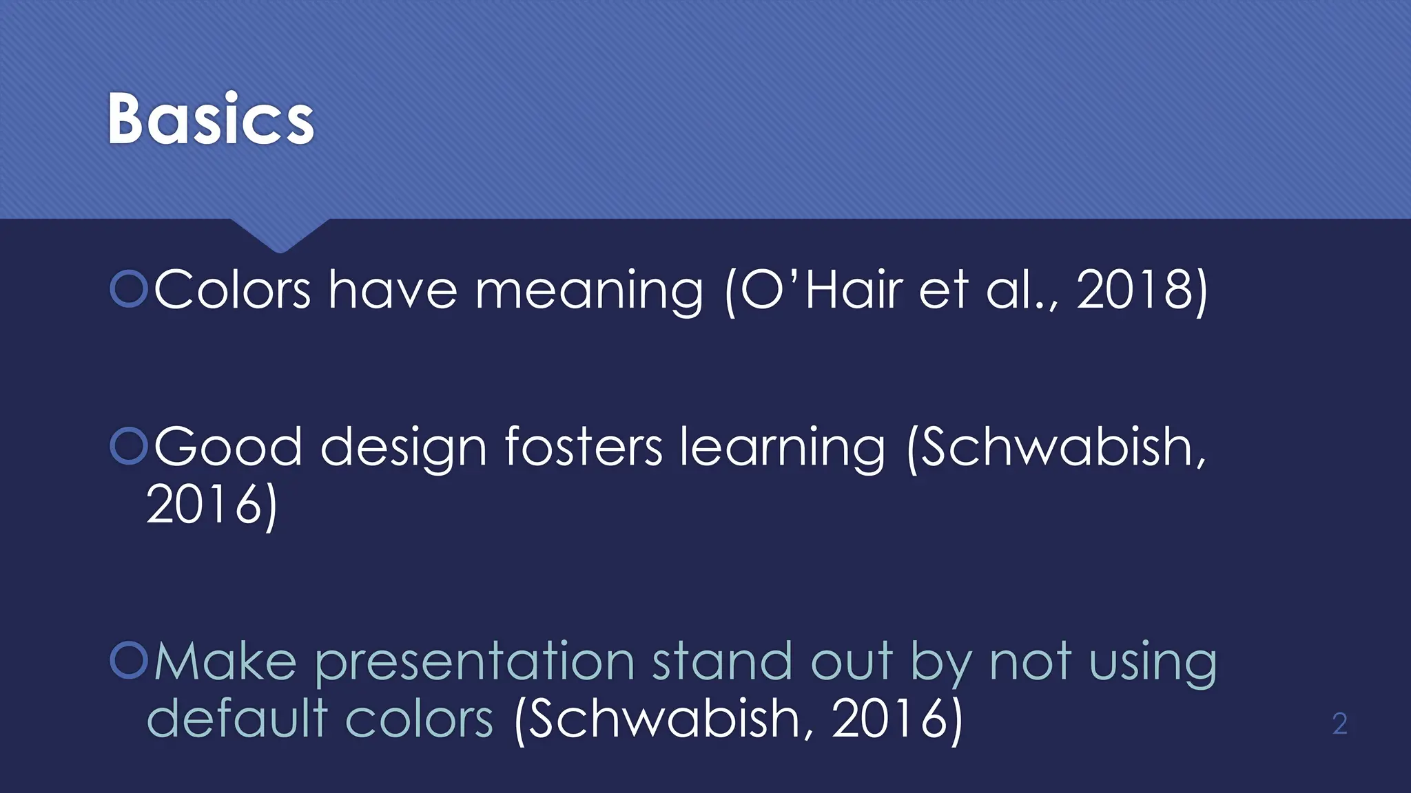 Design and Color: APA Sample PowerPoint | PDF | Technology & Computing