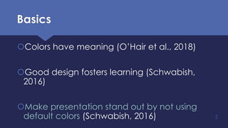 Design and Color: APA Sample PowerPoint | PDF | Technology & Computing