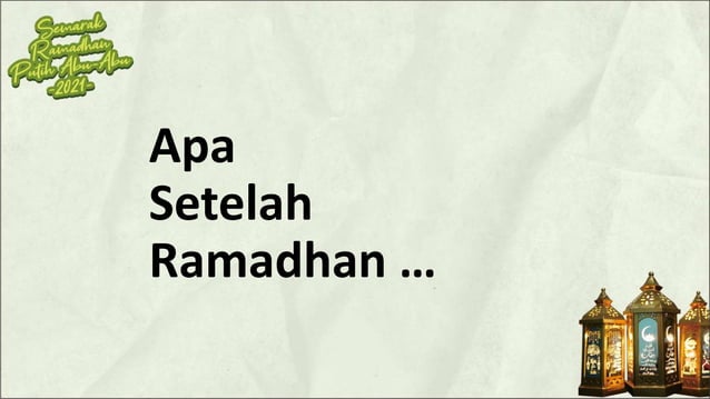 Apa Setelah Ramadhan.pptx