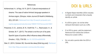APA Citation Formatting | PPT