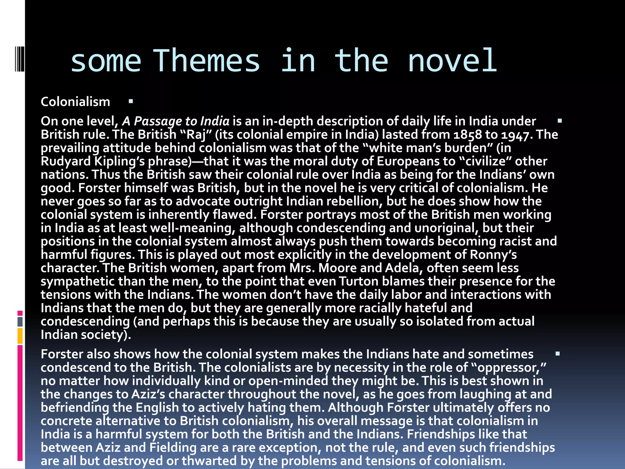 A passage to india | PPTX