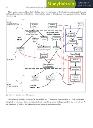 A Passenger Traffic Assignment Model With Capacity Constraints For Transit Networks | PDF
