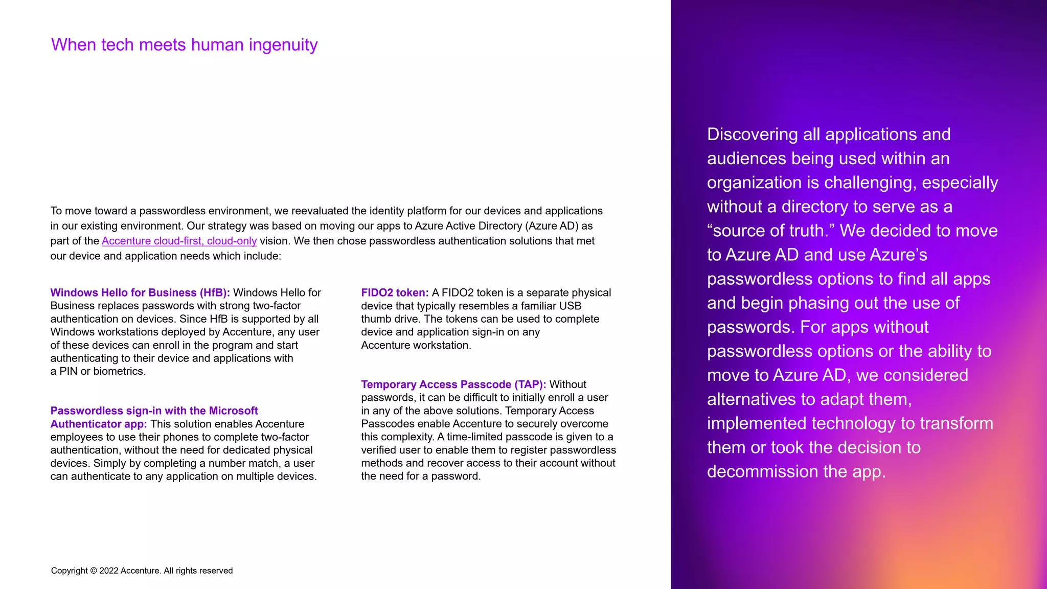 A passwordless enterprise journey | PDF