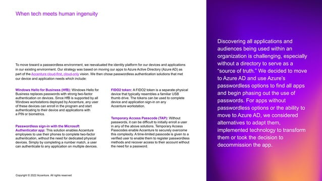 A passwordless enterprise journey | PDF | Computer Software and Applications | Computing