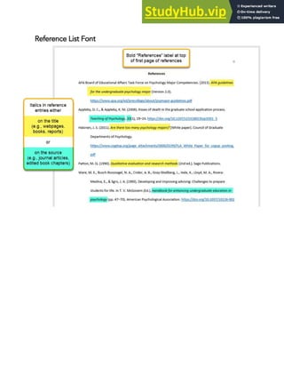 APA Student Paper Setup Guide | PDF