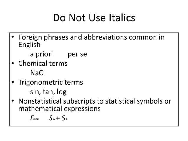 Apa style | PPTX | Chemistry | Science