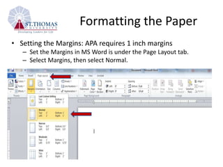 Apa style tutorial | PPTX