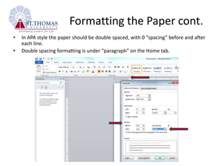 Apa style tutorial | PPTX