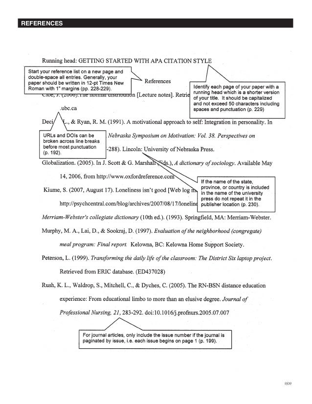 Estilo APA citar (inglés)