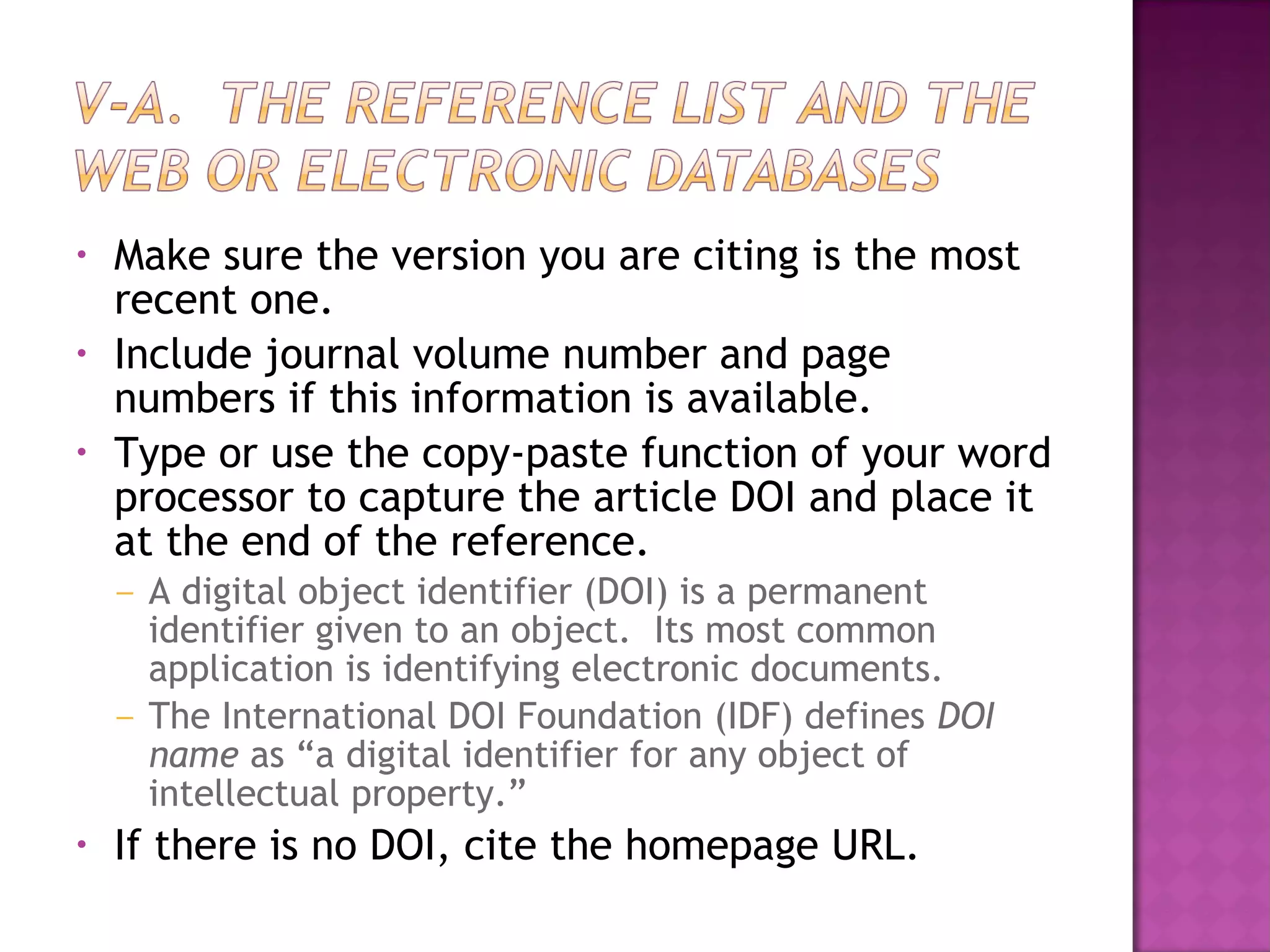The Basics of APA Style, 6th Edition | PPT