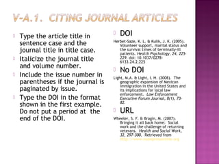 The Basics of APA Style, 6th Edition | PPT