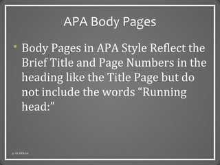 Apa style | PPT