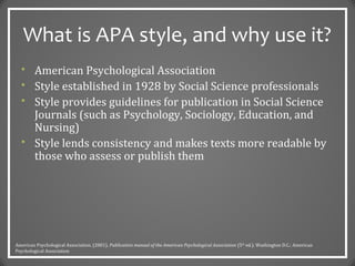 Apa style | PPT
