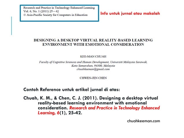 Format APA: Panduan Asas dan Mudah | PDF