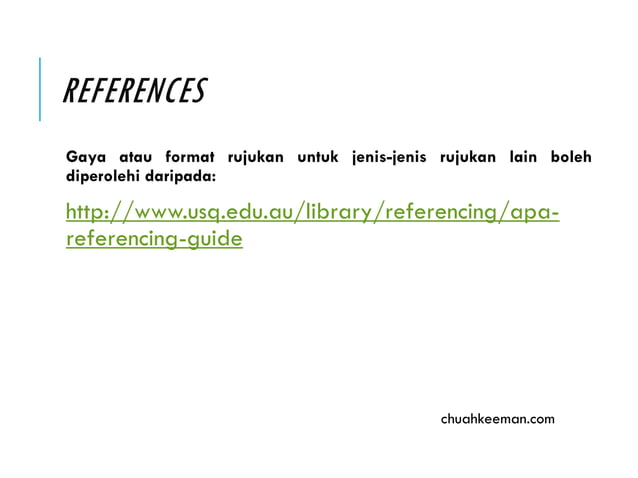 Format APA: Panduan Asas dan Mudah | PDF