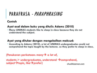 Format APA: Panduan Asas dan Mudah | PDF