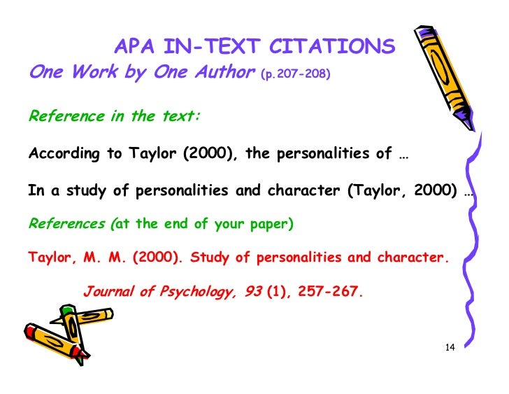 Apa style 2007