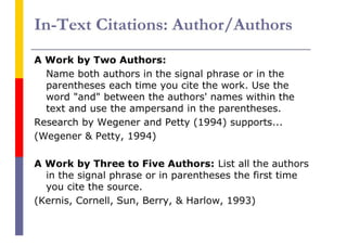 APA Style And Format | PPT