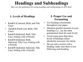 American Psychological Association (APA) style | PPTX
