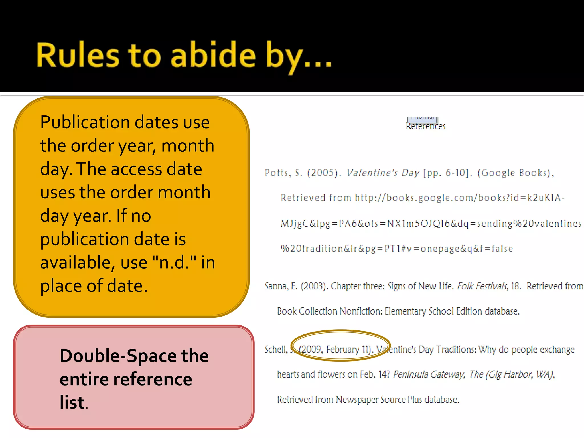 APA Style Basics | PPT