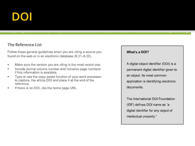 APA Style Basics | PPT