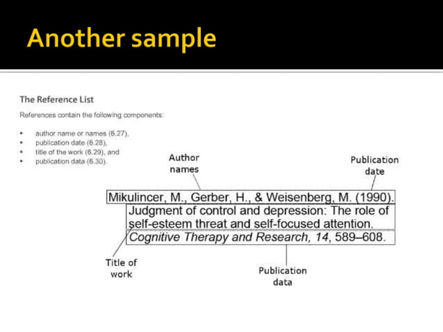 APA Style Basics | PPTX