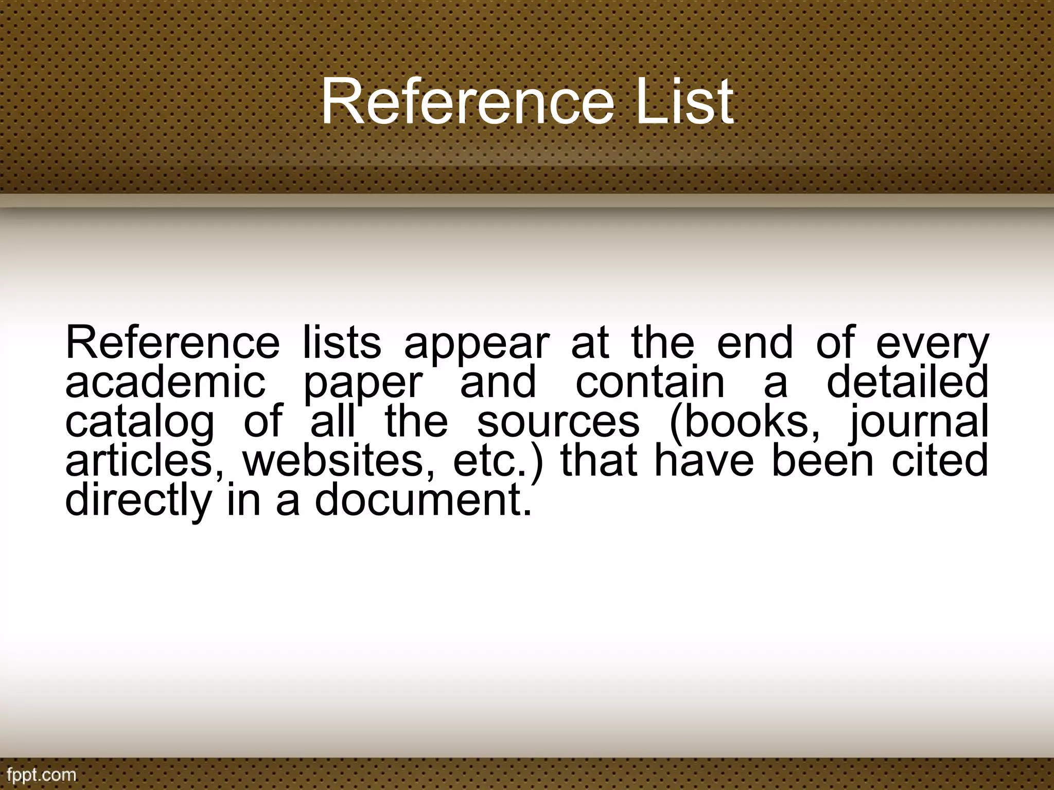 APA Style for ADA University | PPT