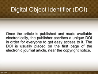 APA Style for ADA University | PPT | Desktop Publishing | Computer ...