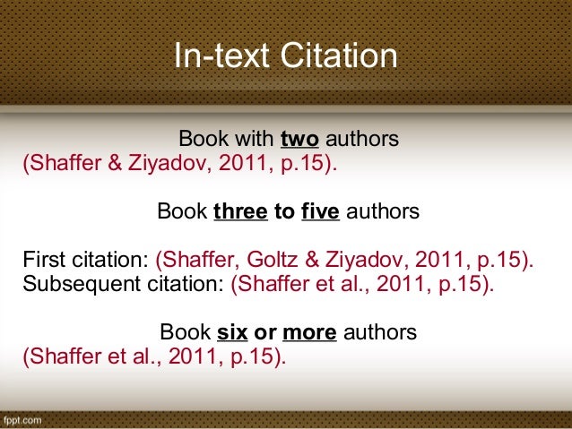 APA Style for ADA University