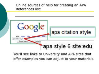 APA Style 6th ed. | PPT