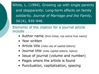 APA Style 6th ed. | PPTX