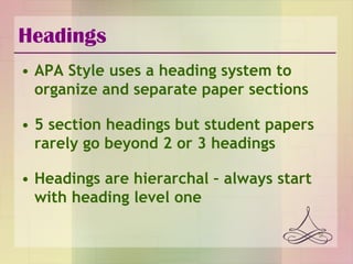 Apa style power point | PPT