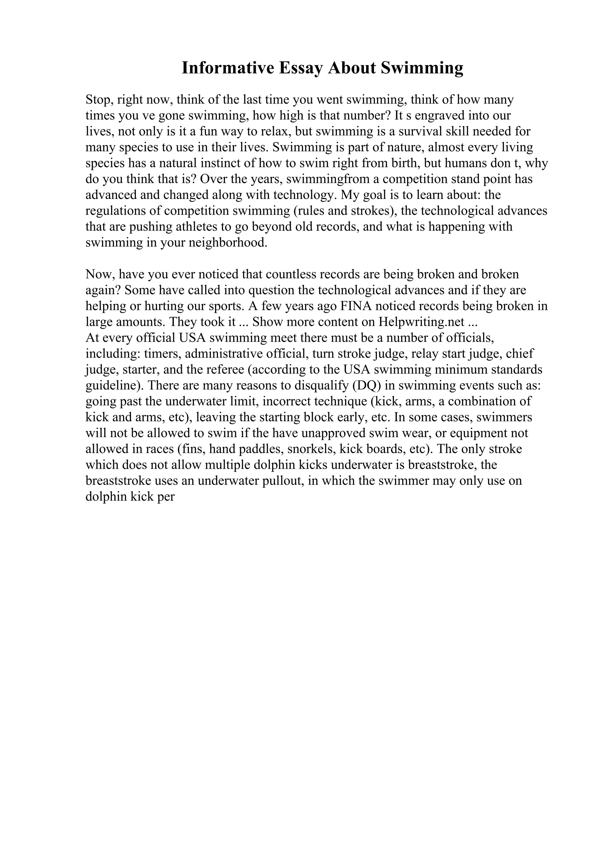 Apa Style Sample Essay | PDF