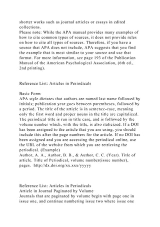 APA Style Writing.pptxAPA Style WritingAmerican Psychologi.docx | Education