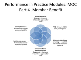 American Psychiatric Association- Support for MOC process of ABPN | PPT