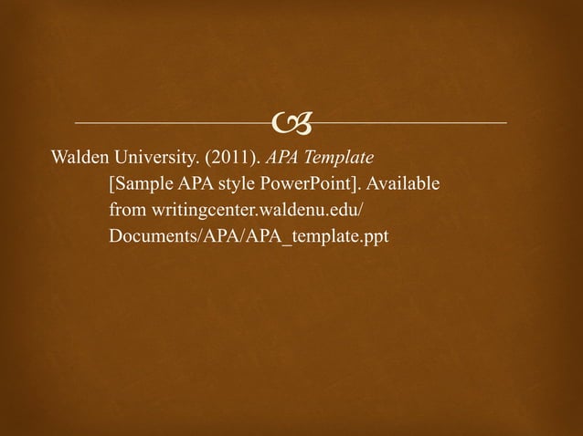 APA template powerpoint | PPT | Desktop Publishing | Computer Software ...