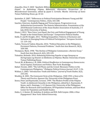 Apathetic Millennials The Personal Politics Of Todays Young People | PDF